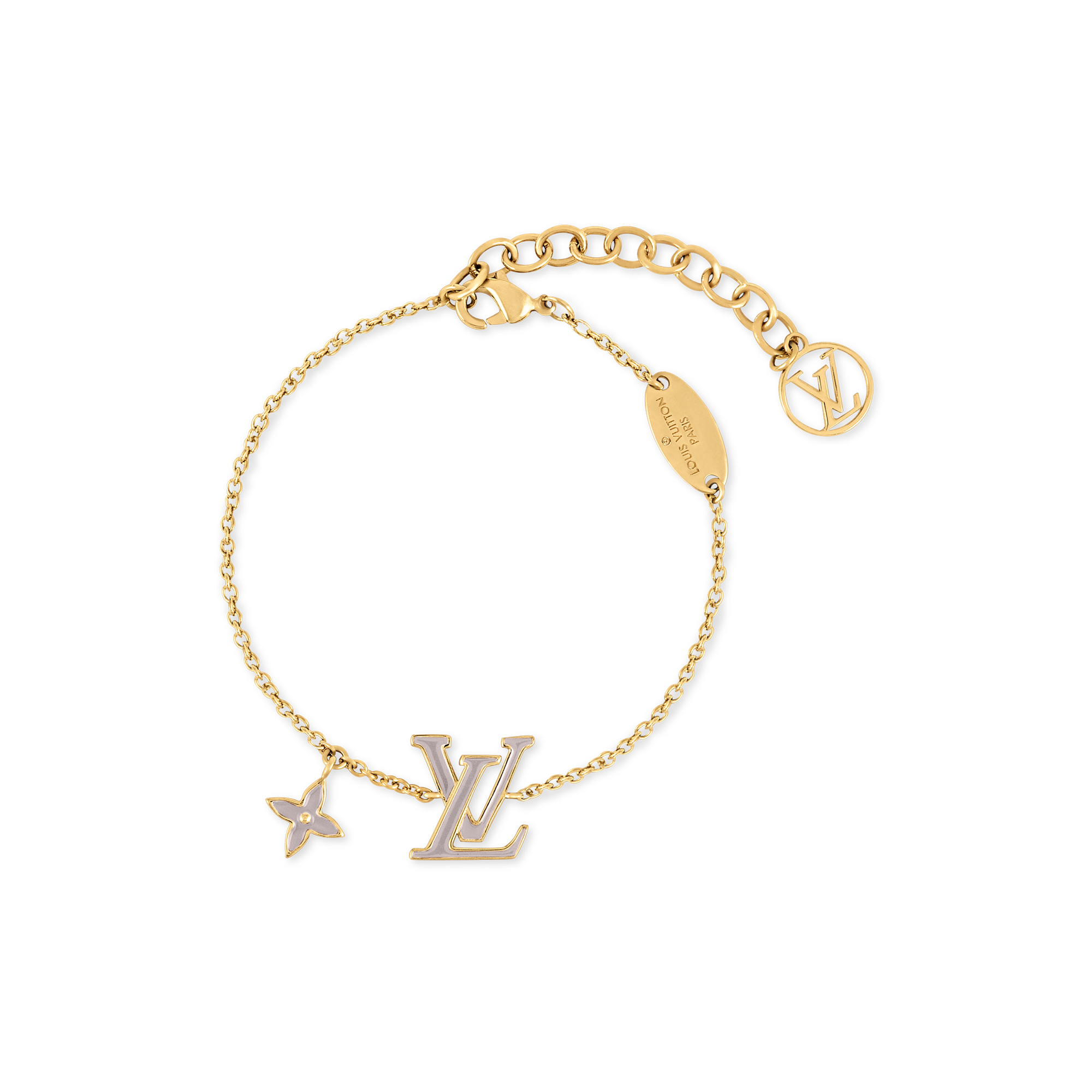 LV Iconic Enamel Bracelet - Luxury S00 Brown | LOUIS VUITTON